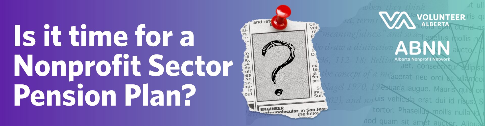 Exploring Pension Solutions for the Nonprofit Workforce - Volunteer ...