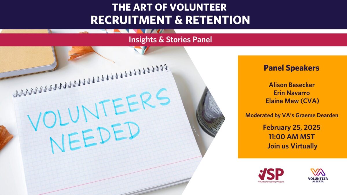 Helping Alberta do good, together. - Volunteer Alberta | Volunteer Alberta